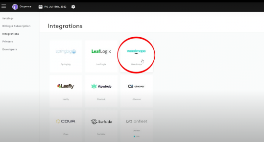 WM Integrations: How to connect with Dispense