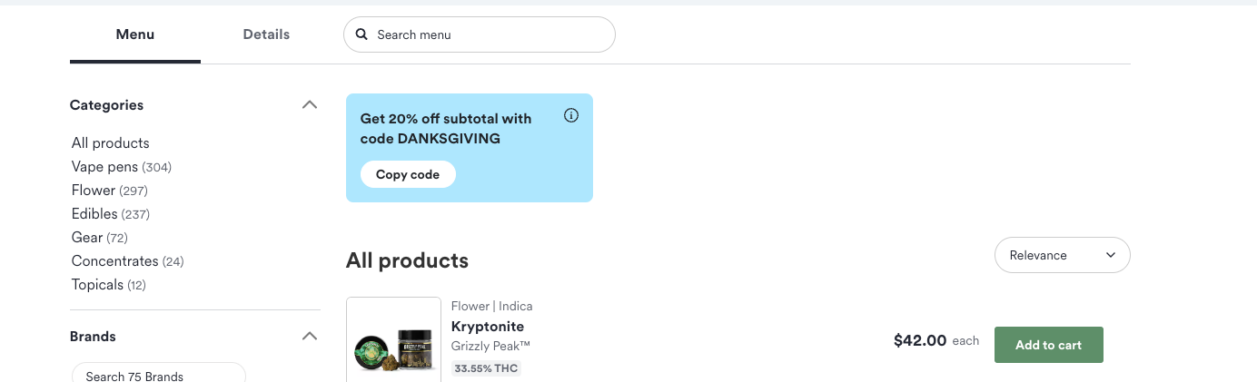 WM Store: How to display your promotions above your menu