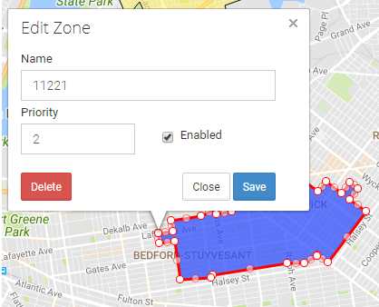 WM Dispatch: How to create a zone and pricing rules